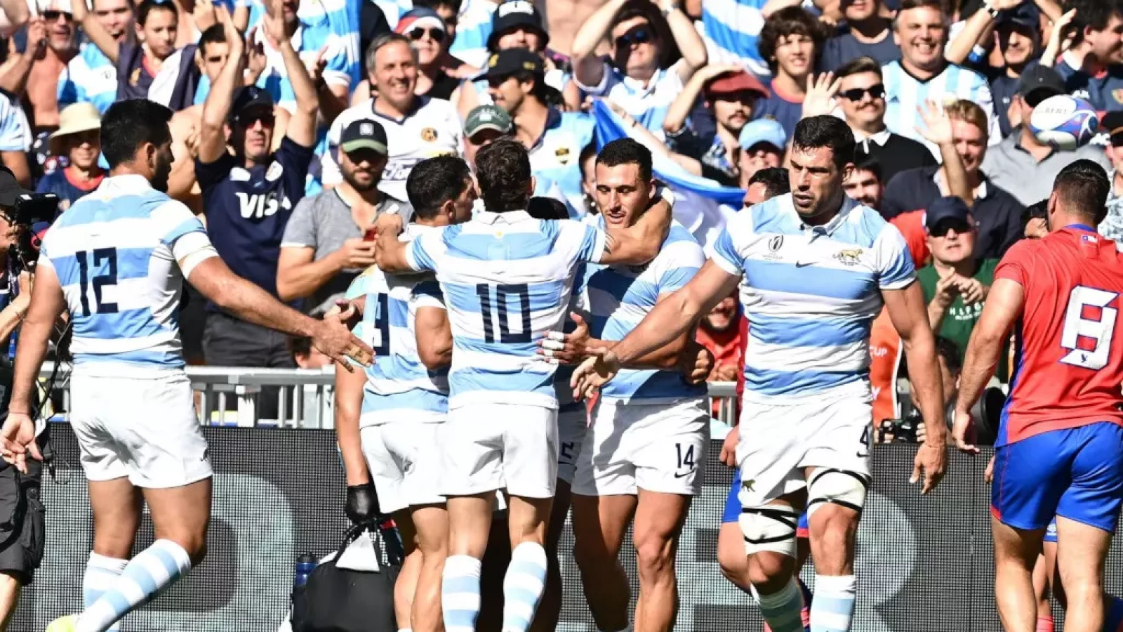 Rugby World Cup: Argentina thrash Chile to keep quarter-final hopes ...