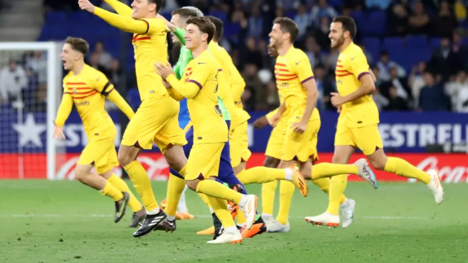 Barcelona crowned LaLiga champions after beating neighbours Espanyol ...
