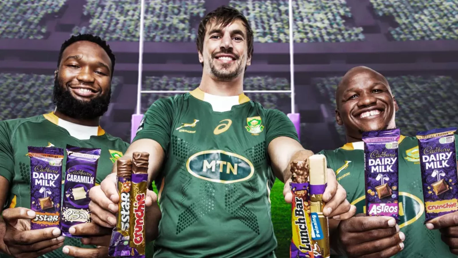 Springboks partner up with Cadbury SA | rugby