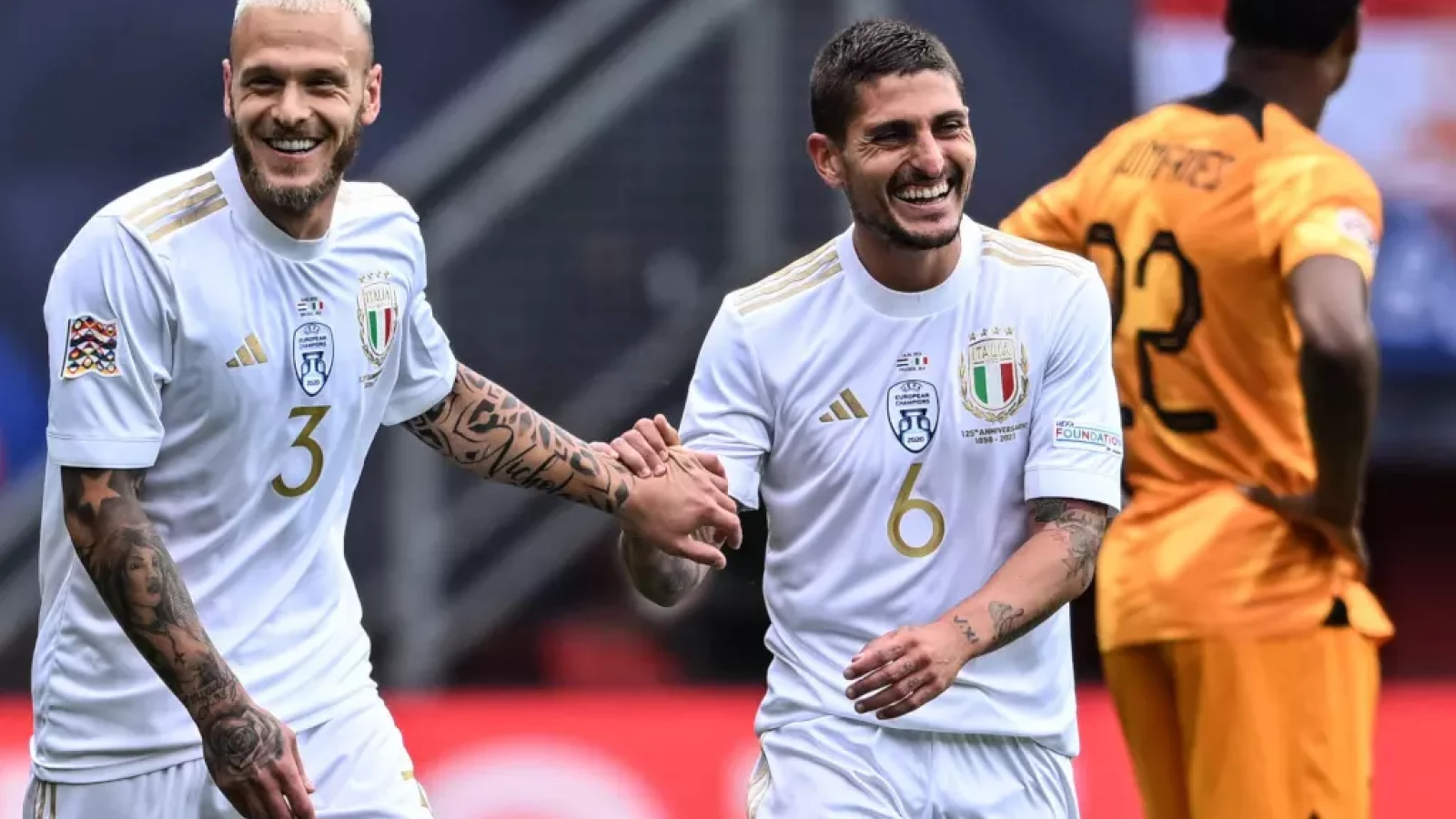 Italy finish third in UEFA Nations League after beating the Netherlands ...