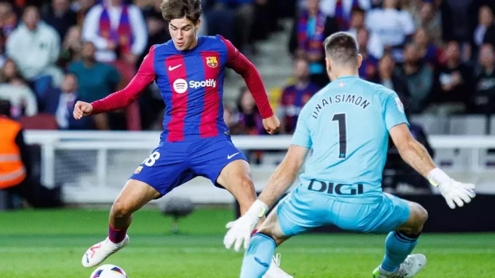 La Liga Wrap Barcelona Win Against Athletic Bilbao Thanks To Marc Guiu Soccer
