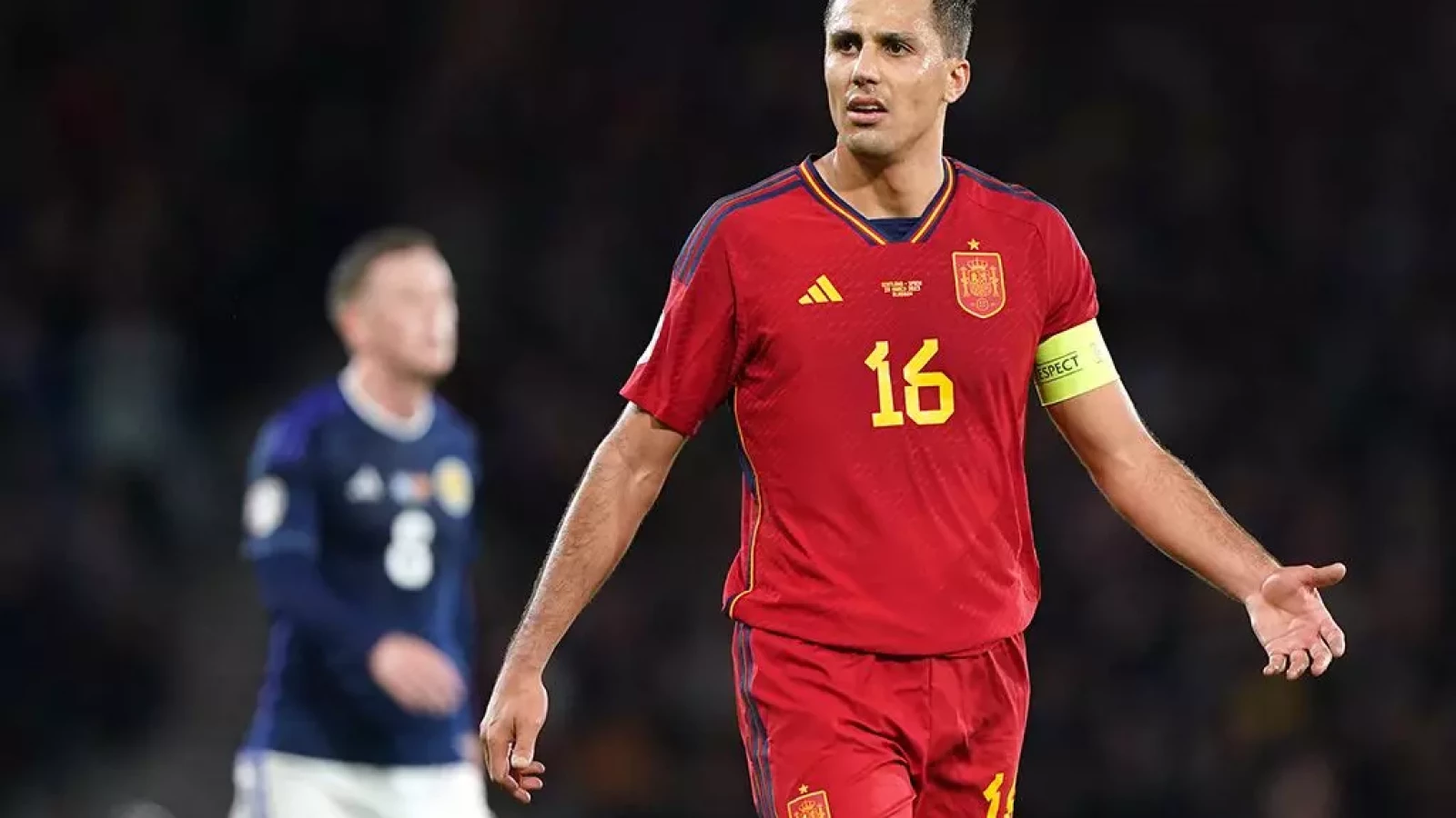 Scotland's 'time-wasting' leaves Spain captain Rodri fuming | soccer