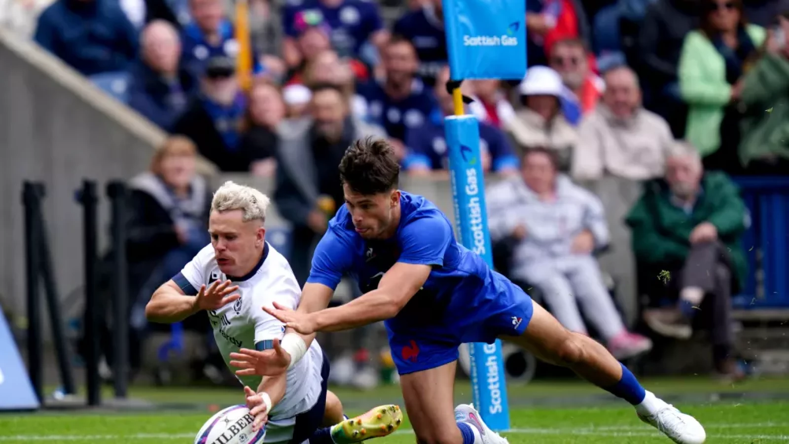 Scotland hit back with 14 men to down France in World Cup warm-up | rugby
