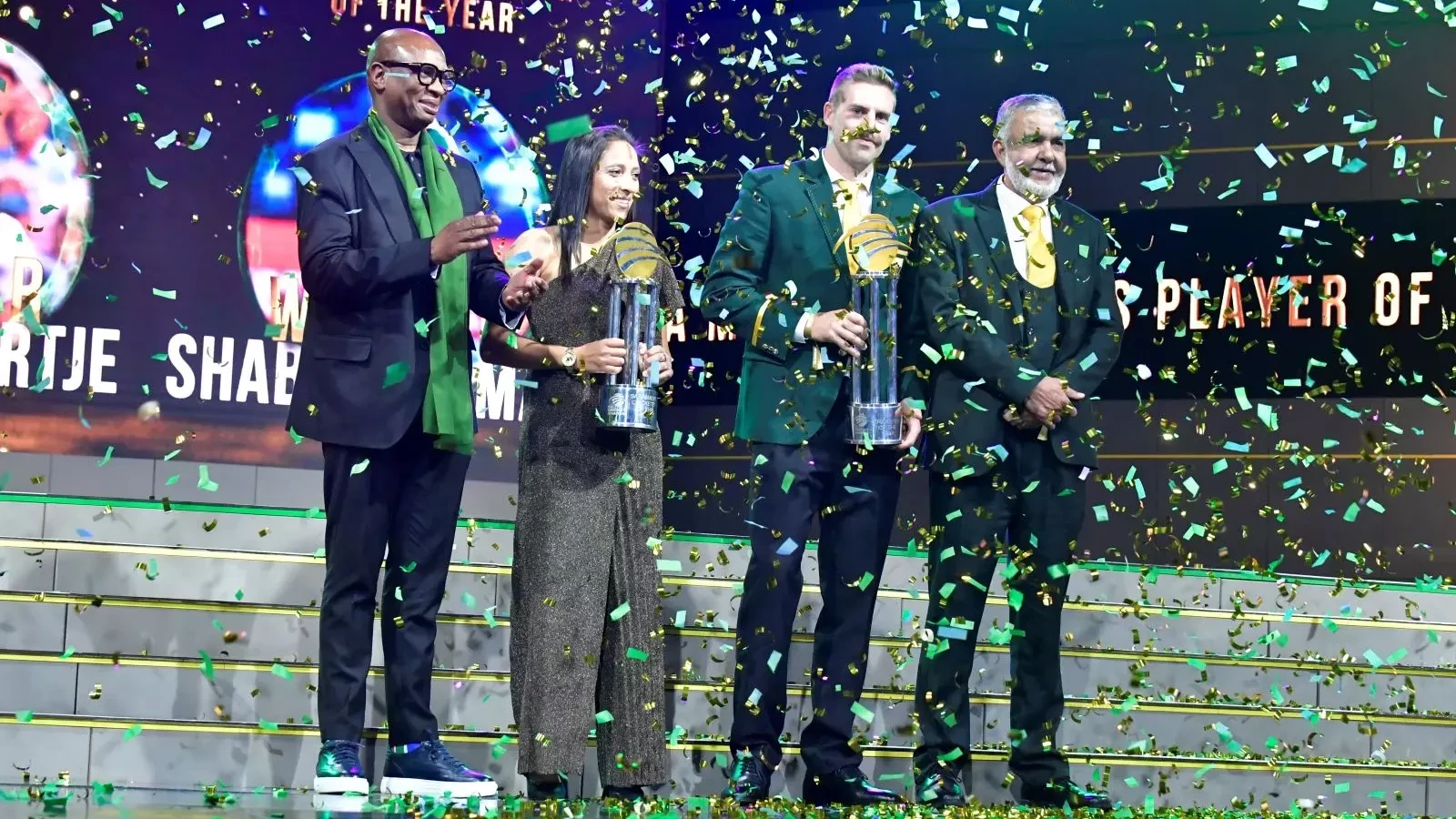 Anrich Nortje, Shabnim Ismail the big winners at Cricket SA Awards ...