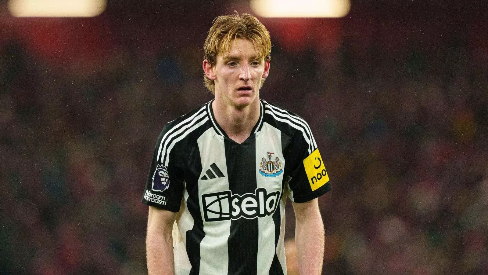 Newcastle's Anthony Gordon could miss Liverpool clash due to red card ...