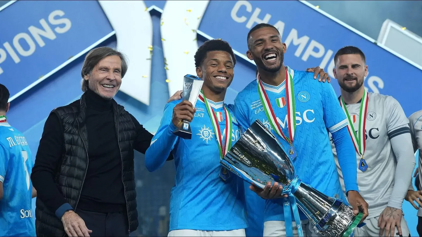 Antonio Conte hails Napoli's Italian Super Cup triumph over Bologna ...