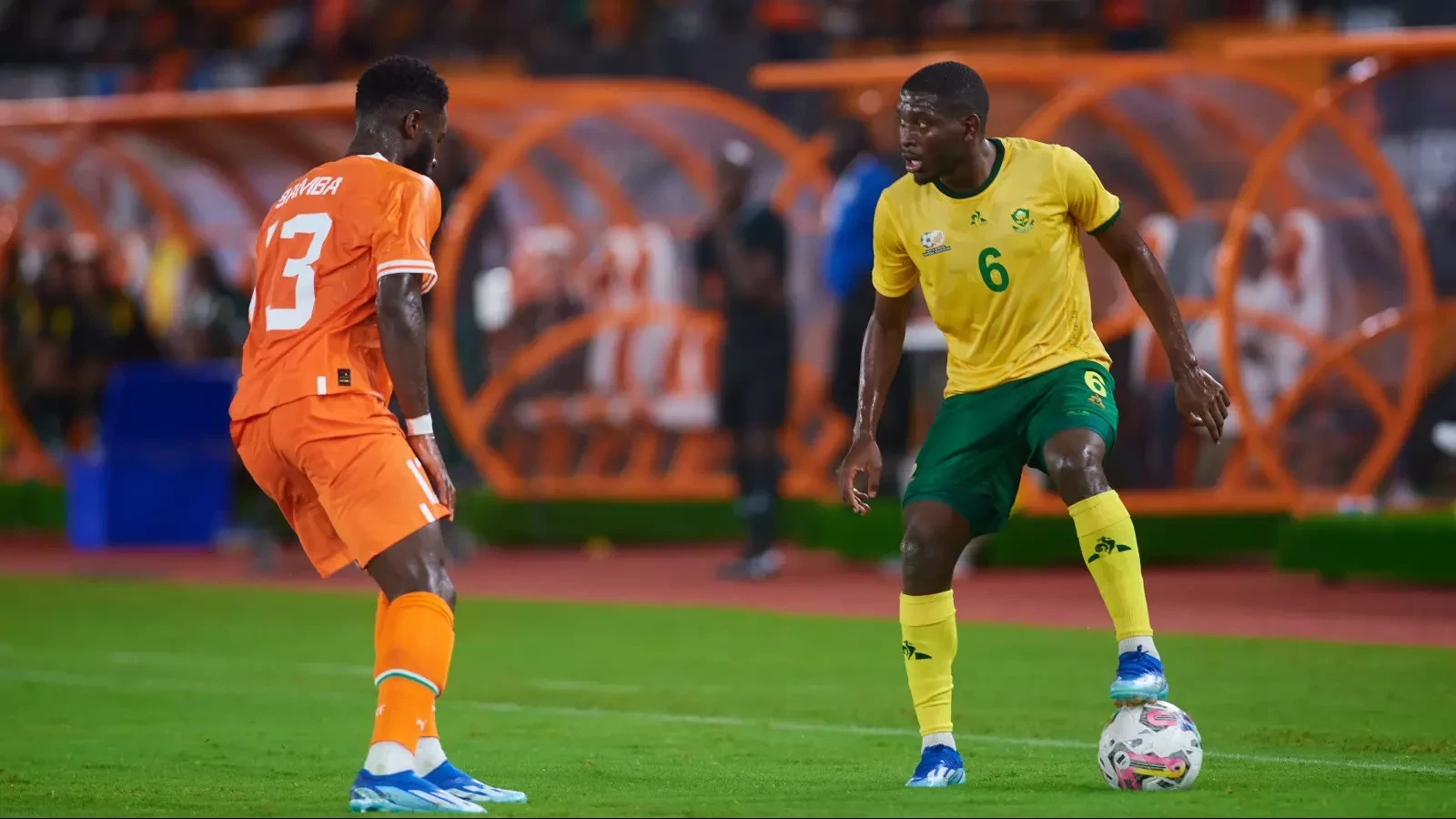 The story behind Aubrey Modiba’s tricks at Bafana Bafana and playing ...