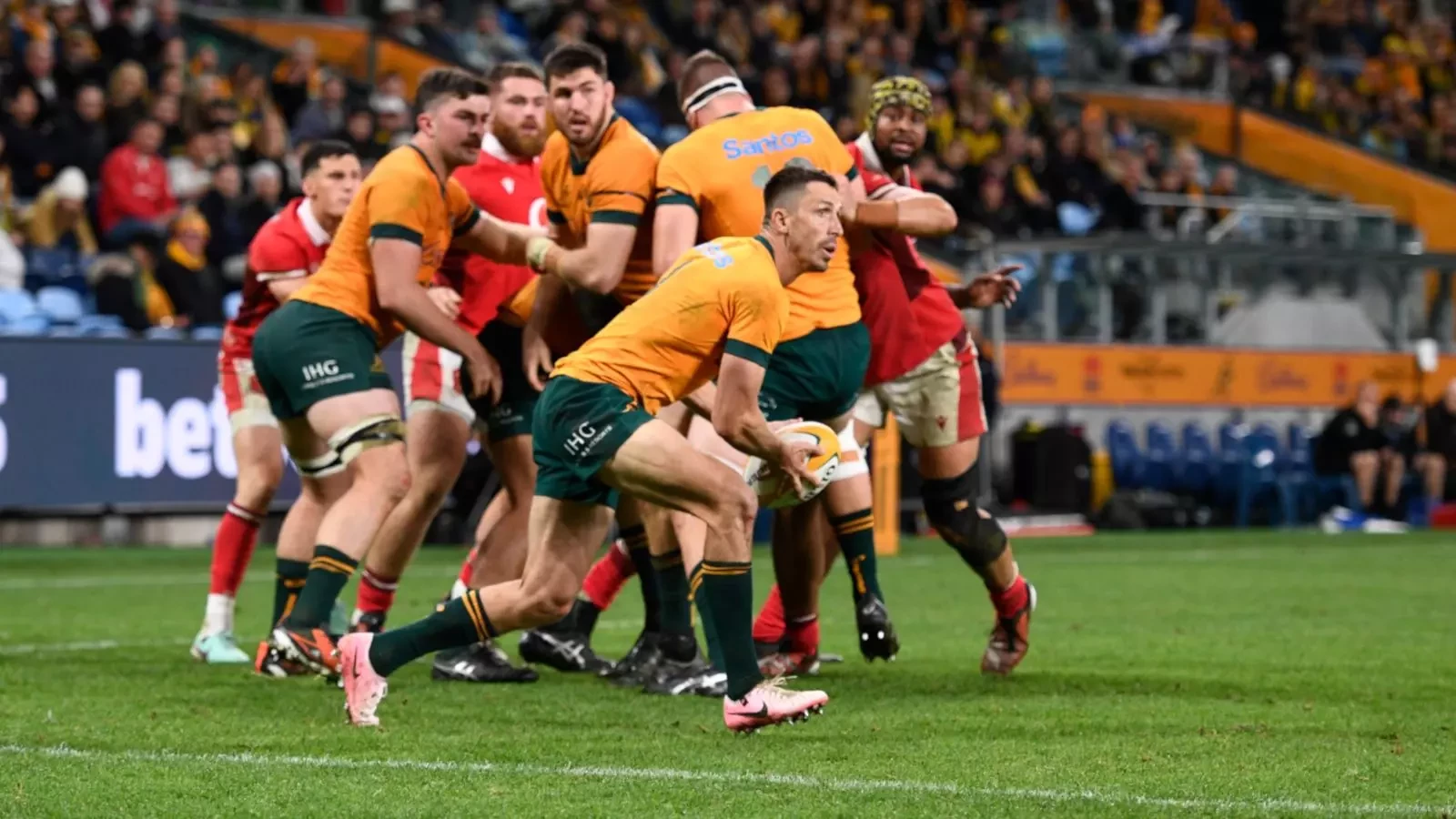 Australia wrap up series victory after holding off improved Wales in ...