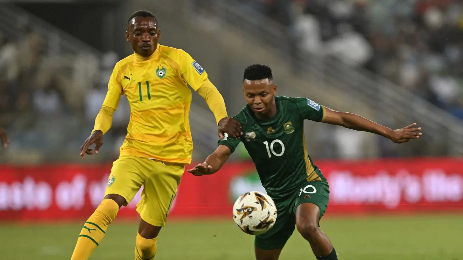 Bafana Bafana held to goalless draw by 10-man Zimbabwe in World Cup ...