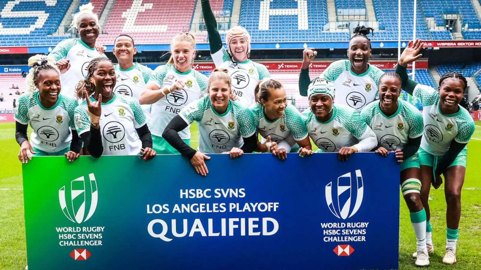 Springbok Women Sevens dominate in Poland to secure HSBC SVNS playoff ...