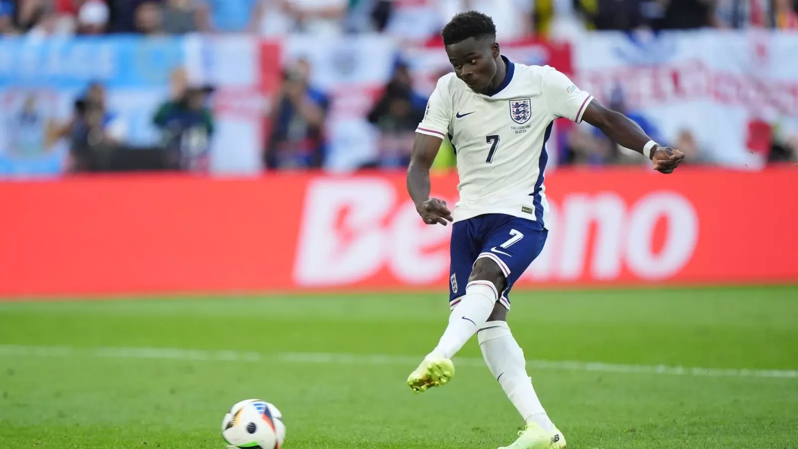 Bukayo Saka delighted to banish penalty demons as England progress | soccer