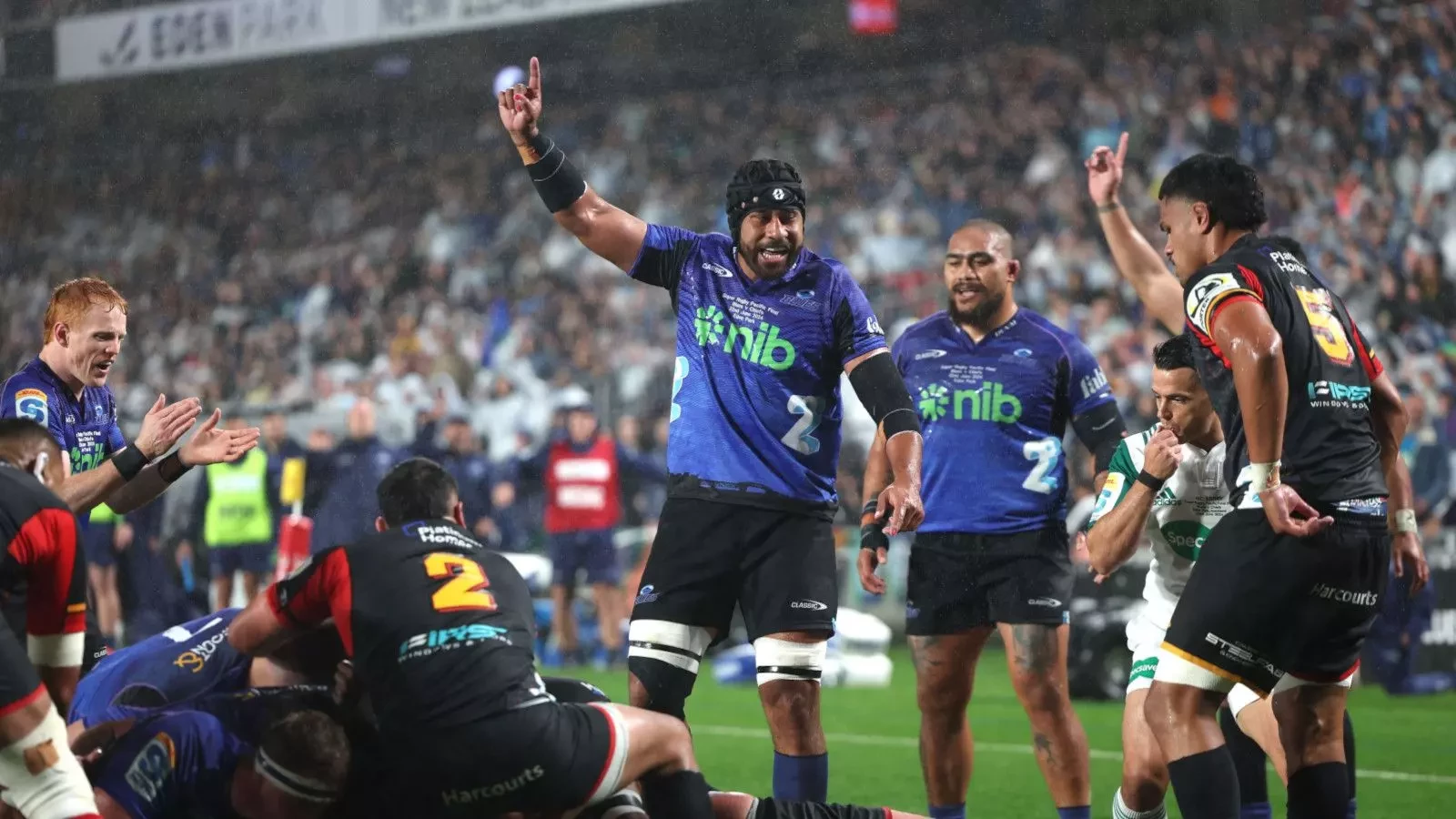 Caleb Clarke hat-trick powers Blues to first Super Rugby title in 21 ...