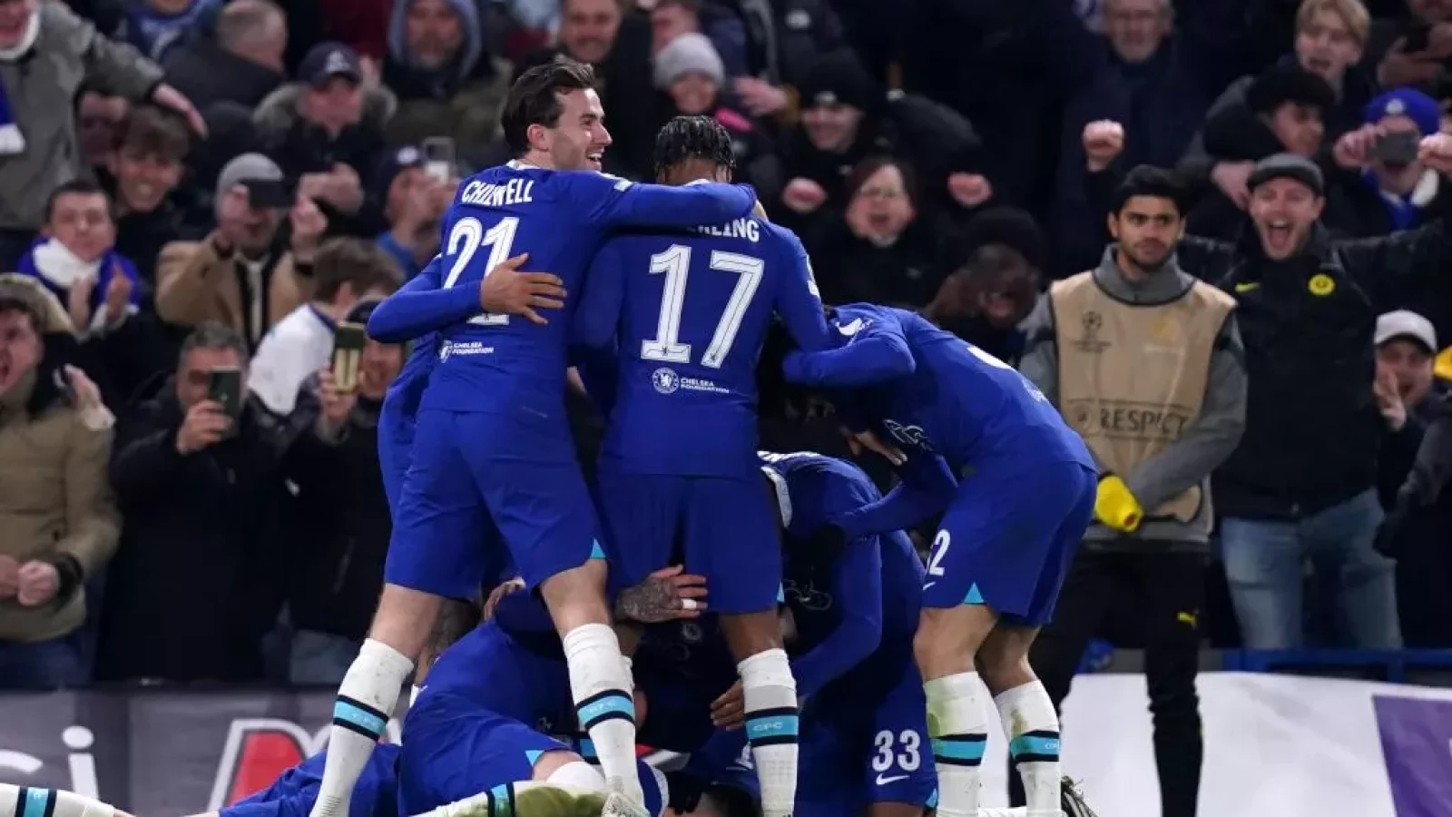 Chelsea complete comeback against Dortmund to reach Champions League ...