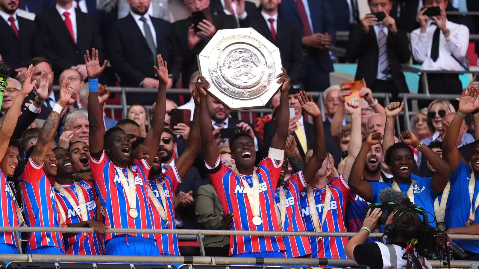 Crystal Palace beat Liverpool to lift Community Shield | soccer