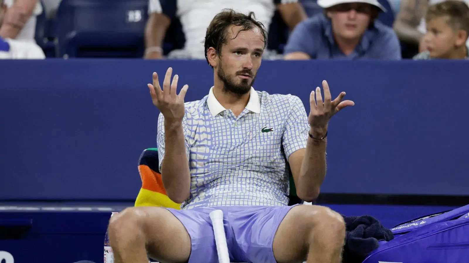 Chaos at US Open as Daniil Medvedev loses his cool in latest loss ...