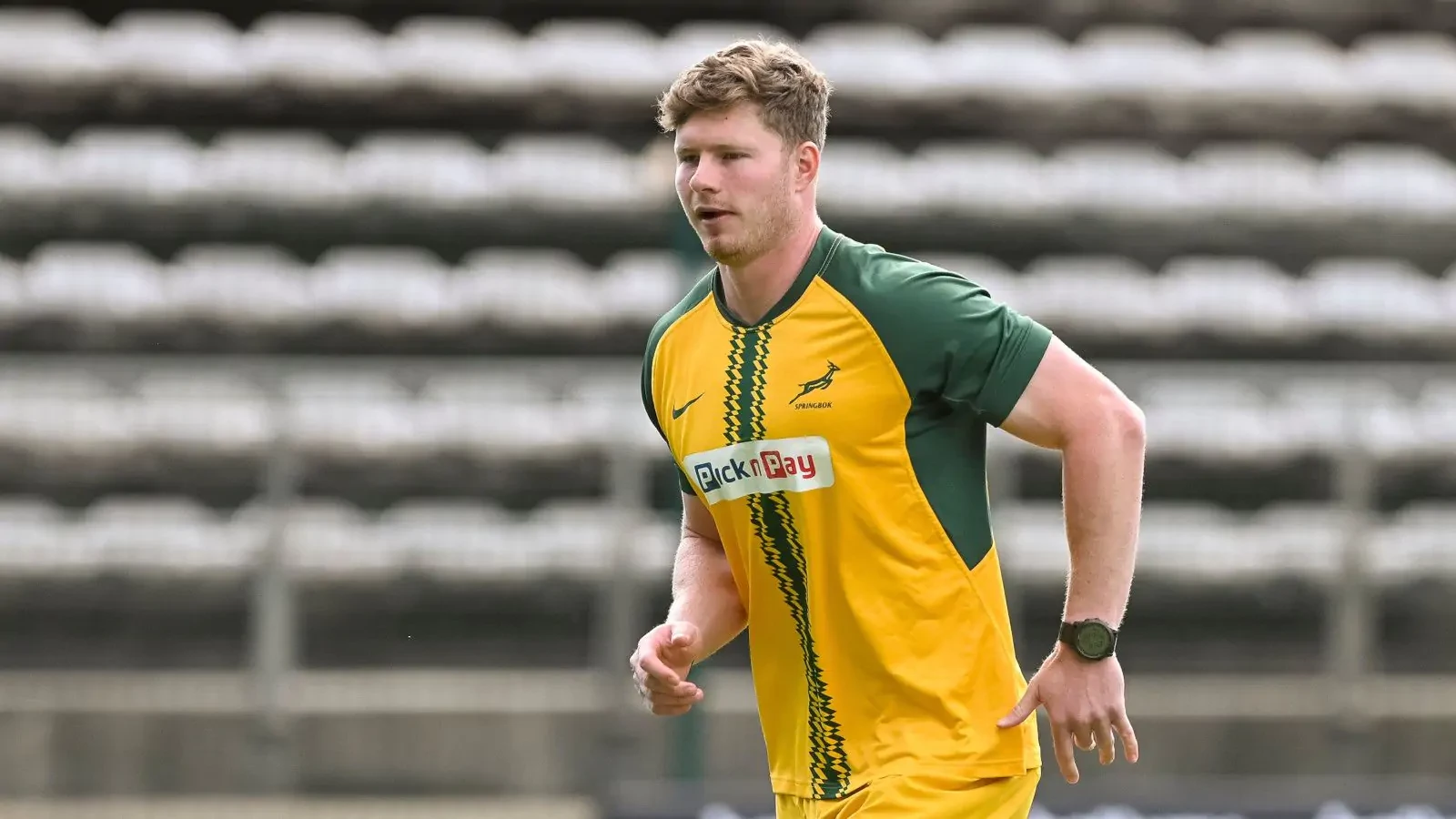 Springbok wing Ethan Hooker focused and grounded ahead of first Test ...