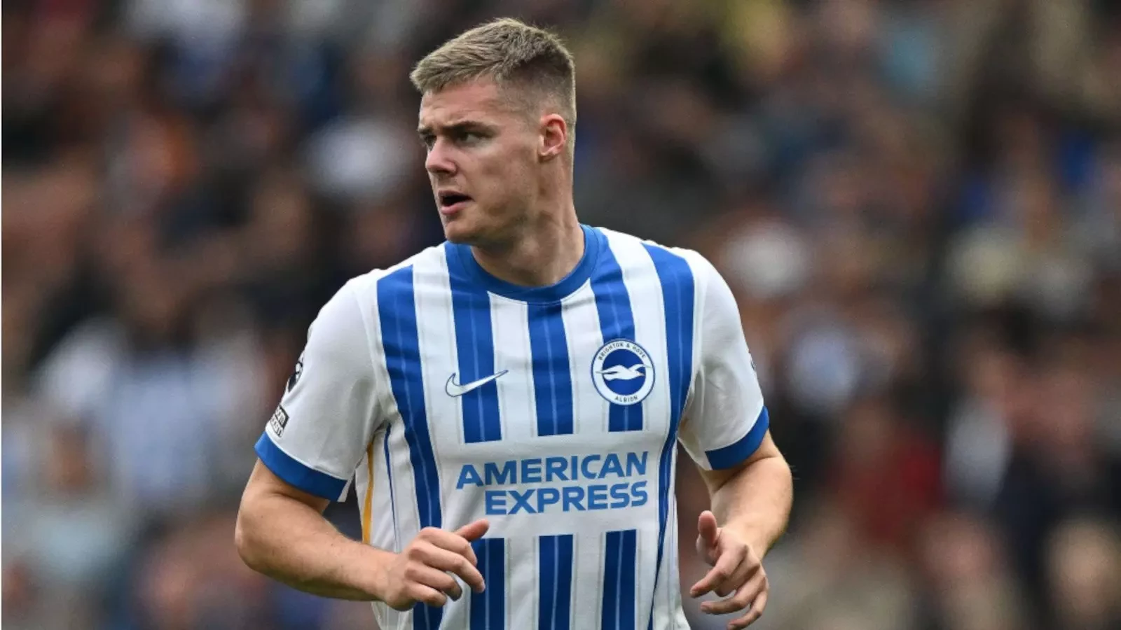 Brighton's Evan Ferguson joins Roma on season-long loan with option to ...