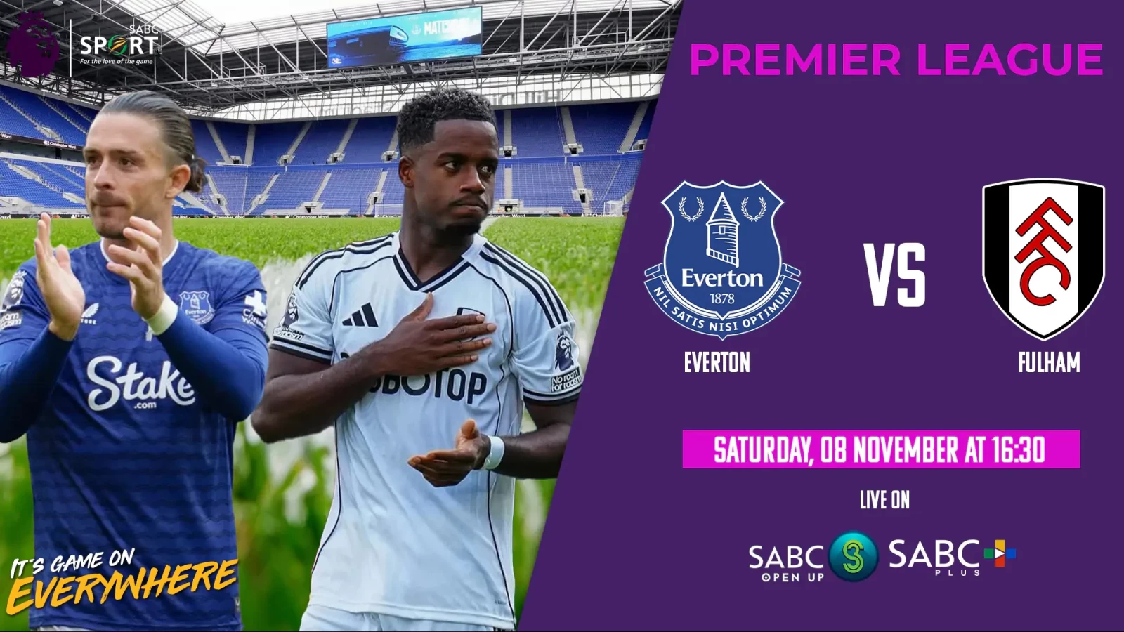 How can I watch Everton take on Fulham in the Premier League on ...