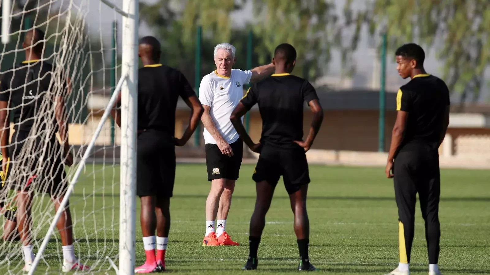 Hugo Broos revels in his conditioning and analysis team ahead of ...