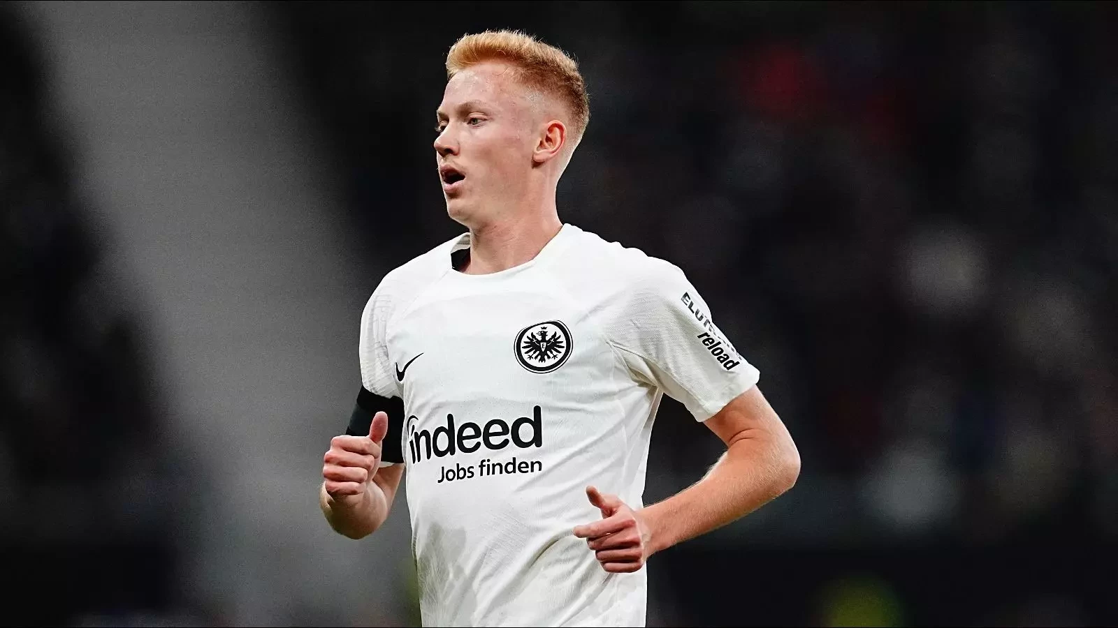 Arsenal, Tottenham and Liverpool compete for Frankfurt's Hugo Larsson ...