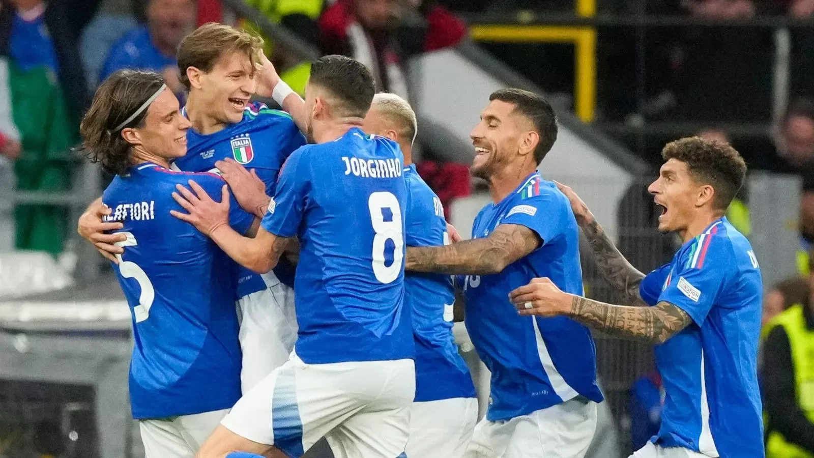 Defending champions Italy bounce back to edge out Albania in Euro 2024 ...