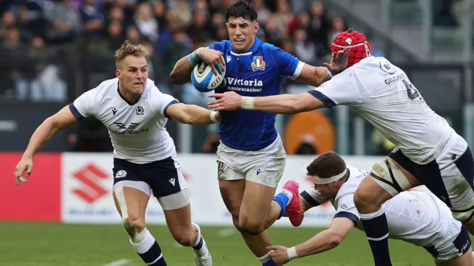 Six Nations: Italy pull off stunning victory over Scotland in Rome | rugby