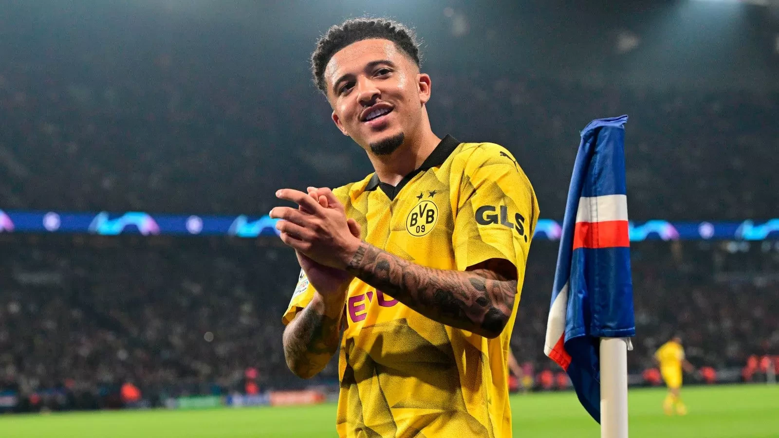 'Unbelievable!' - Jadon Sancho reacts after becoming a Champions League ...