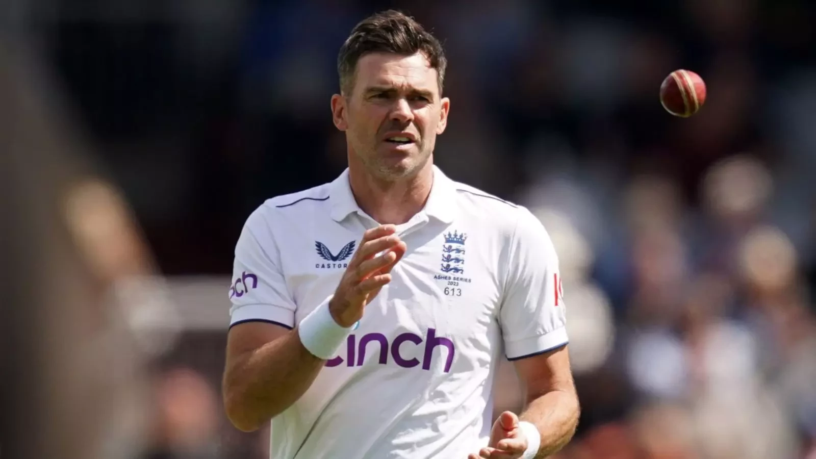 England legend James Anderson confirms first Test against West Indies ...