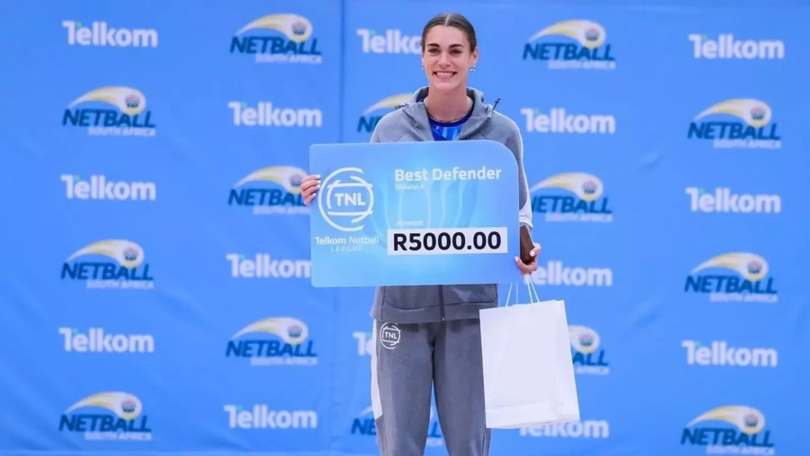 Jamie van Wyk overjoyed for 2025 TNL best defender accolade | SABC