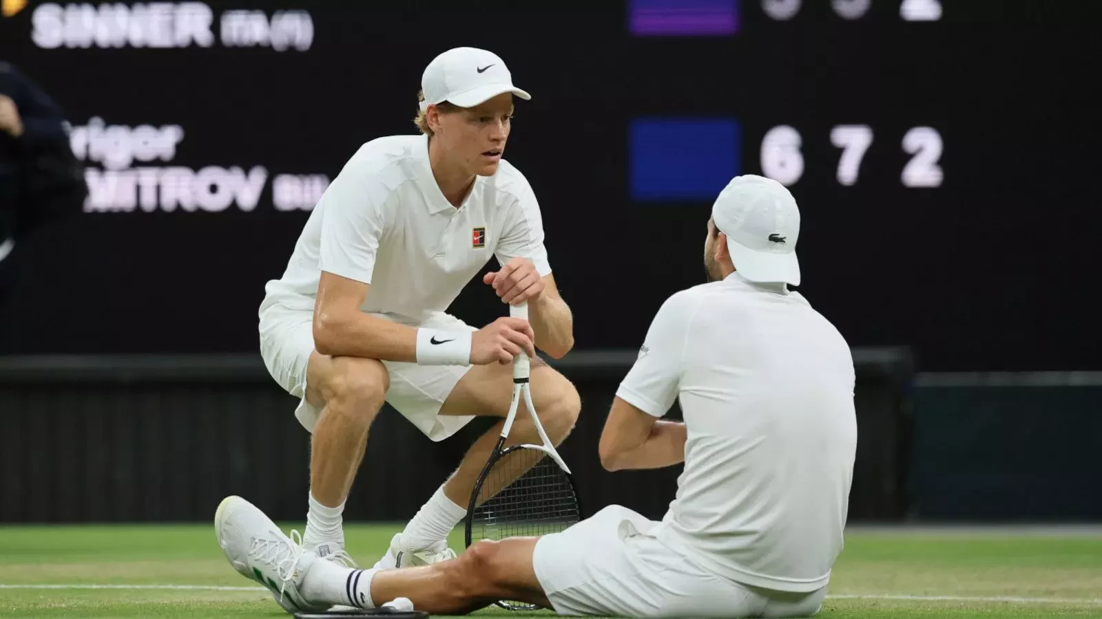 Cruel twist for Dimitrov as injury halts Wimbledon masterclass against Sinner | SABC