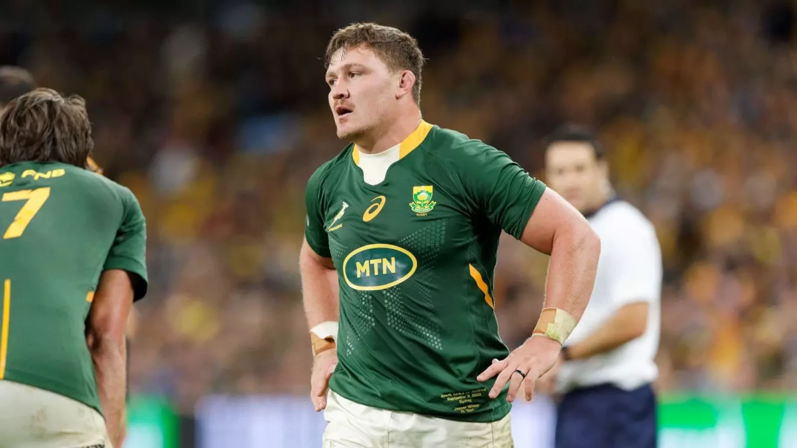 Jasper Wiese to miss start of Rugby Championship after receiving four ...