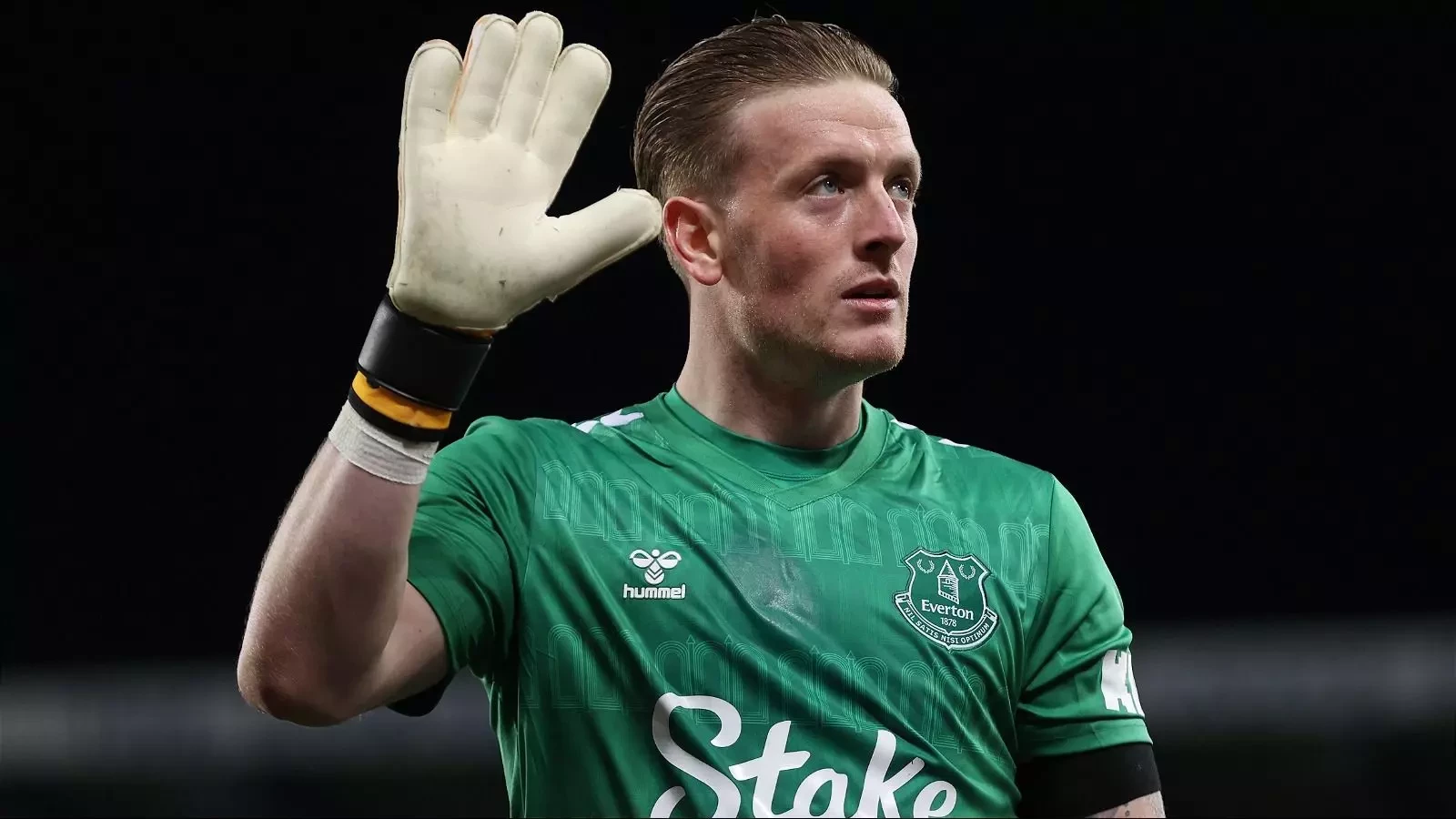 England goalkeeper Jordan Pickford signs new Everton contract until ...