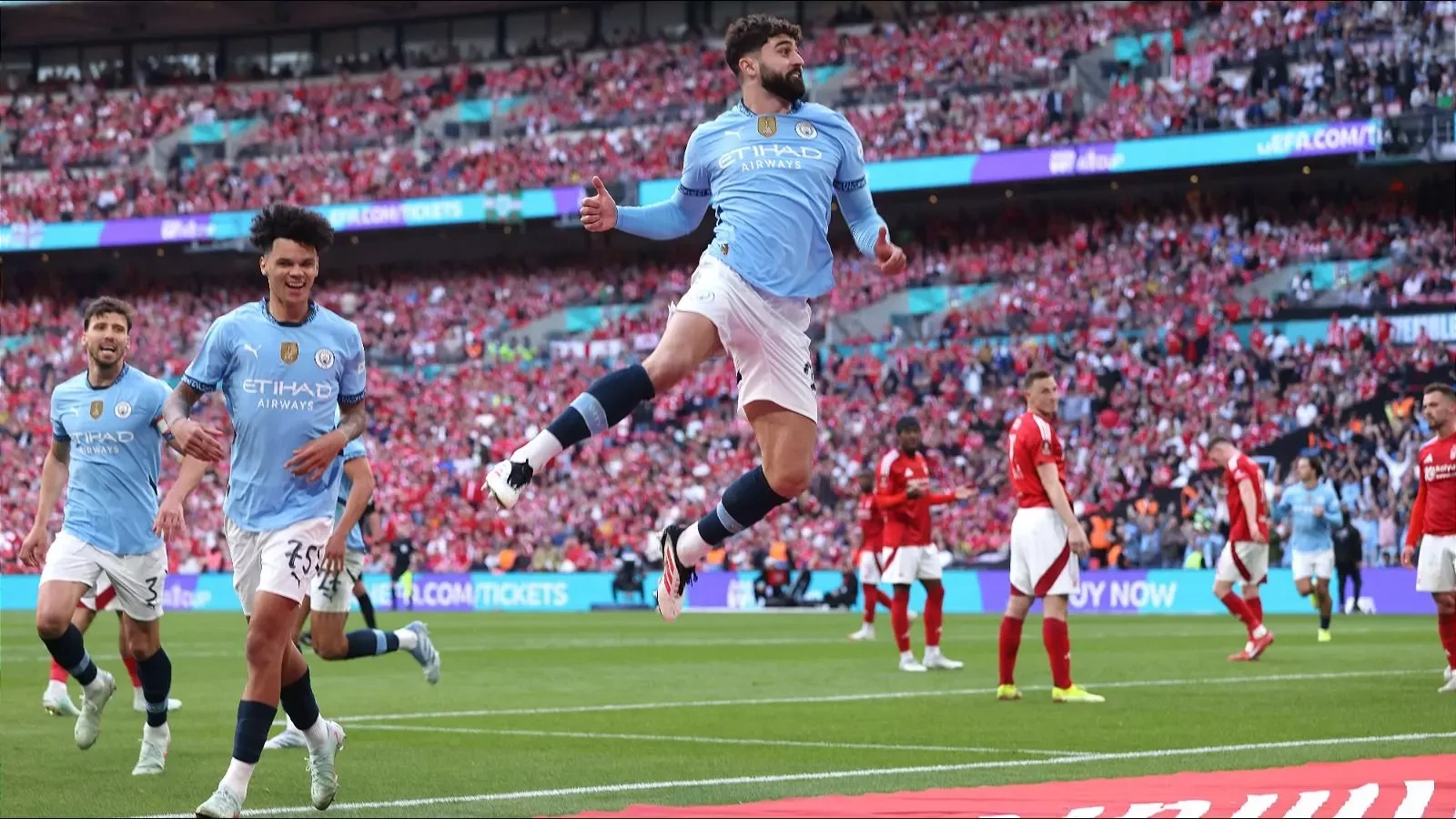 Man City reach FA Cup final with dominant Forest victory | soccer