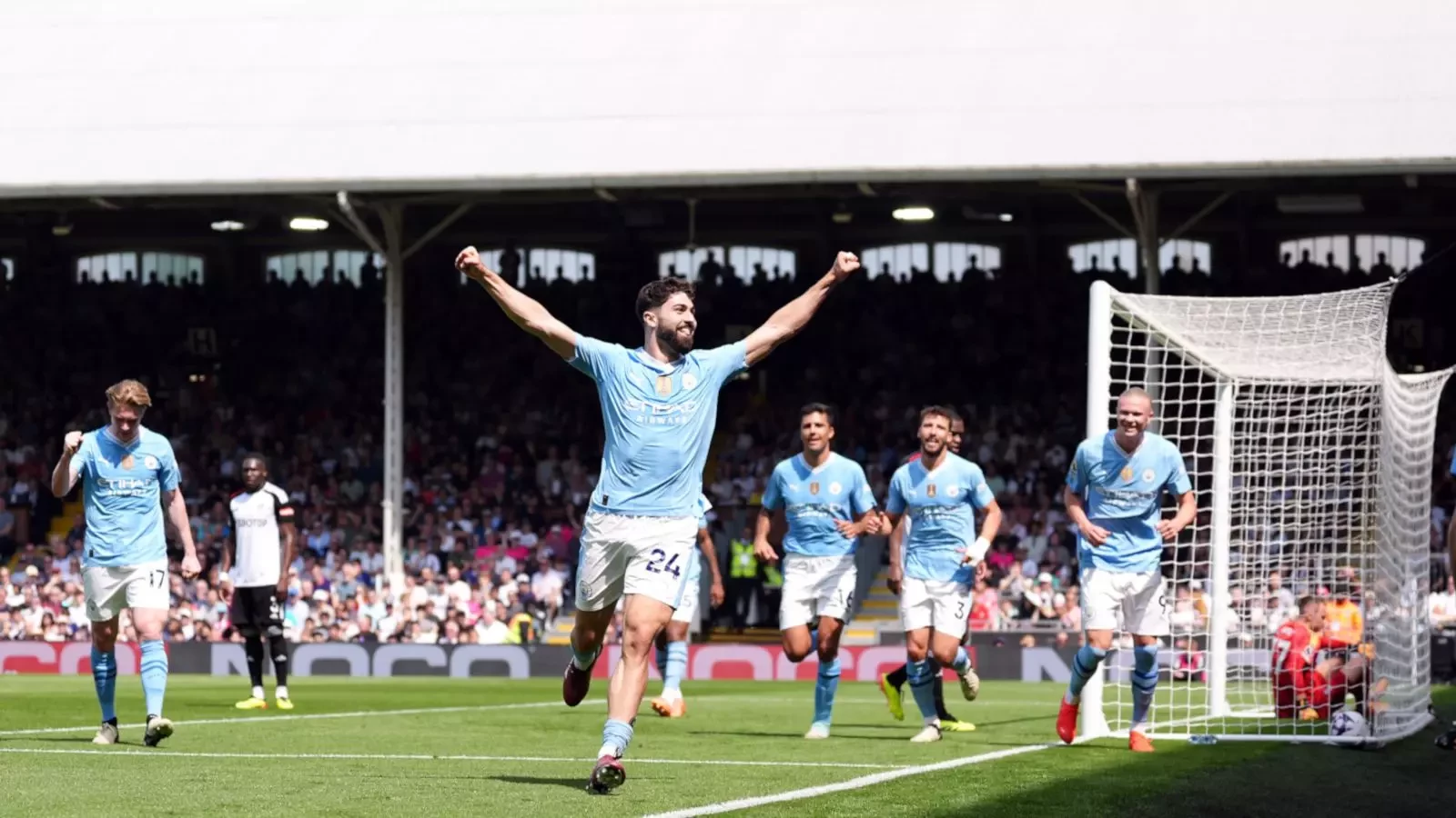 Josko Gvardiol nets a double as Man City edge closer to a fourth ...