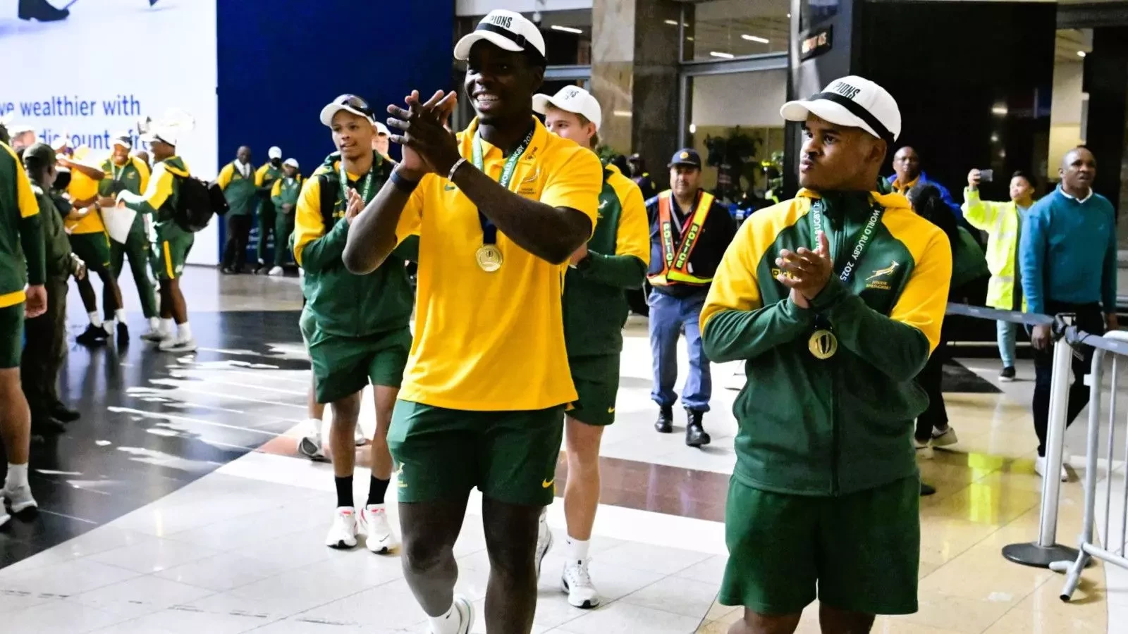 Junior Boks return home to hero's welcome after stunning U20 ...