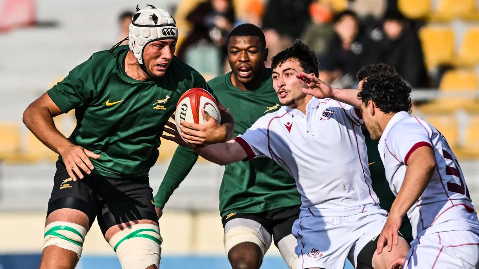 Junior Boks score five tries to beat Georgia and seal series victory ...