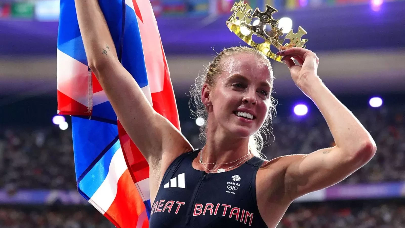 Keely Hodgkinson declares 'I deserved this' after storming to 800m gold ...
