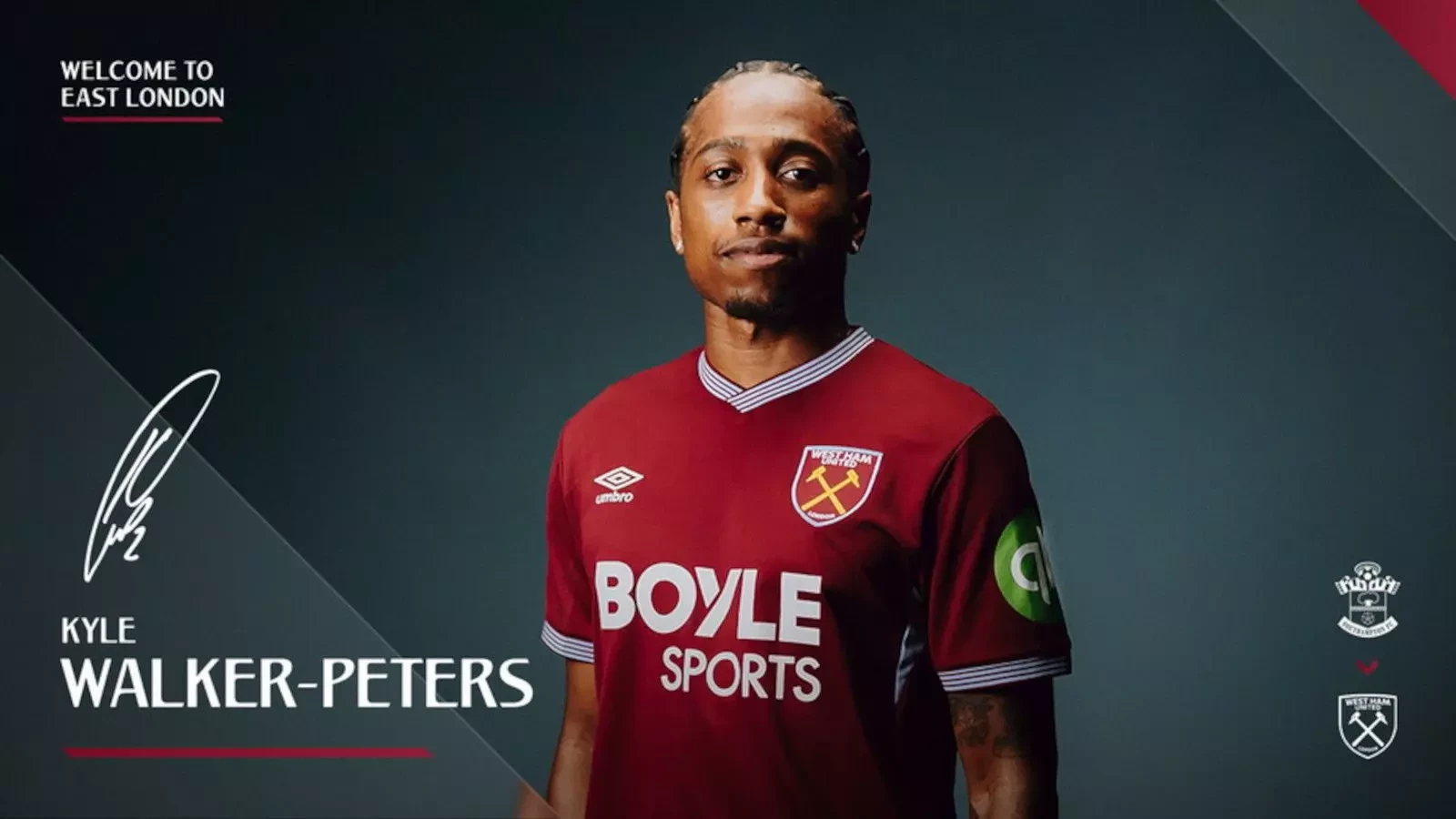 Kyle Walker-Peters joins West Ham on free transfer after Southampton ...