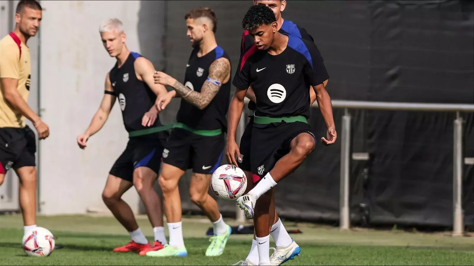 Barcelona's bright spark Lamine Yamal back in action | soccer