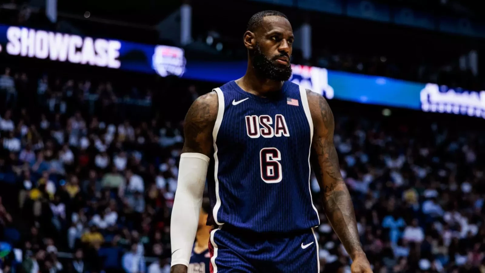 LeBron James selected as Team USA's male flagbearer for Olympic opening ...