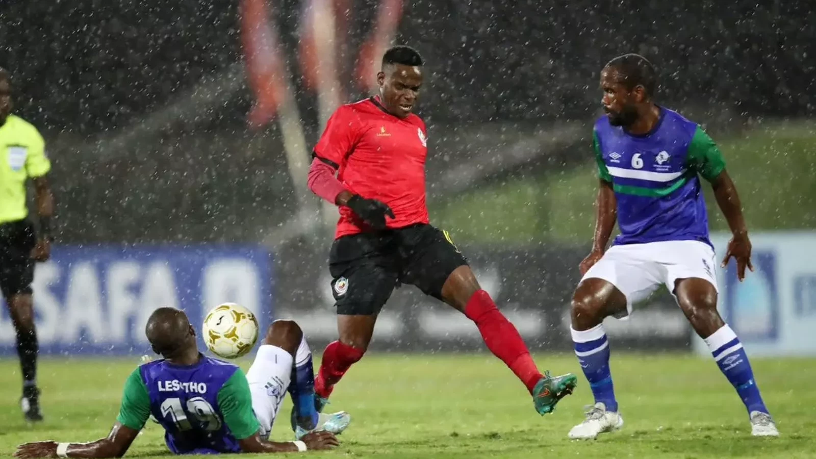 Leslie Notsi reacts to Lesotho's COSAFA Cup semis qualification | soccer