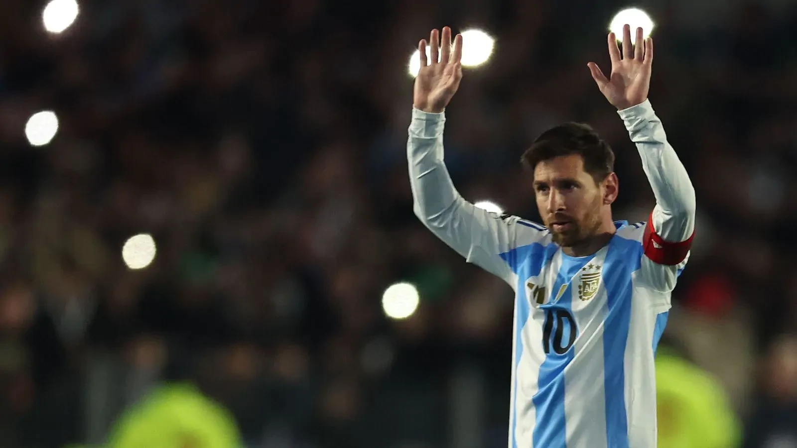 Lionel Messi scores twice on final home appearance for Argentina | soccer