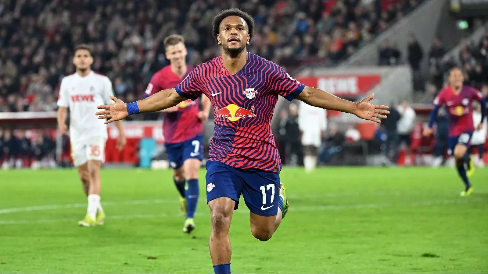 Lois Openda double sparks RB Leipzig rampage over Cologne in Bundesliga ...
