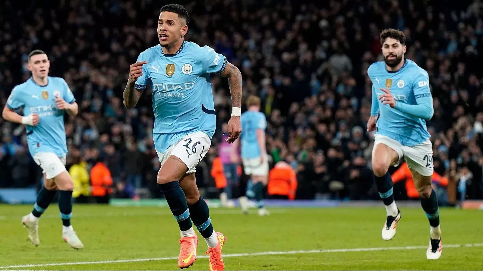 Man City rally late to secure Champions League knockout spot | soccer