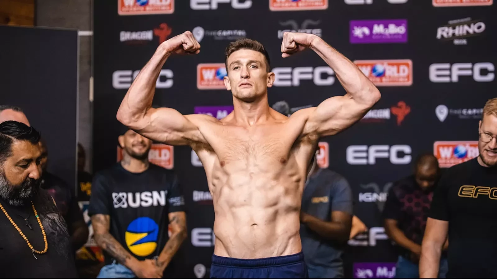 Mark Hulme sets sights on UFC title after EFC 102 victory | SABC