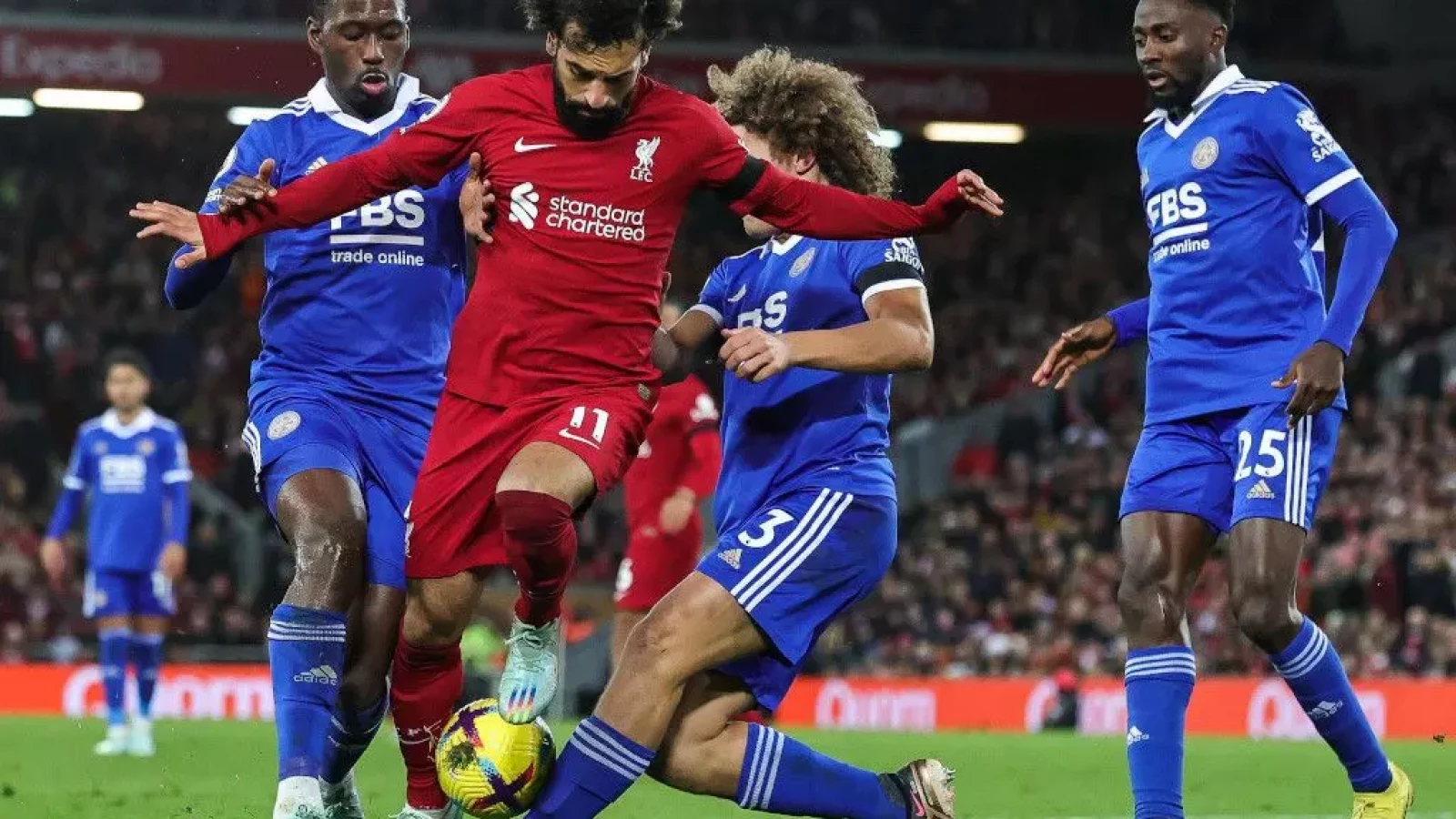 Double jeopardy for Wout Faes as own goals sink Leicester against ...