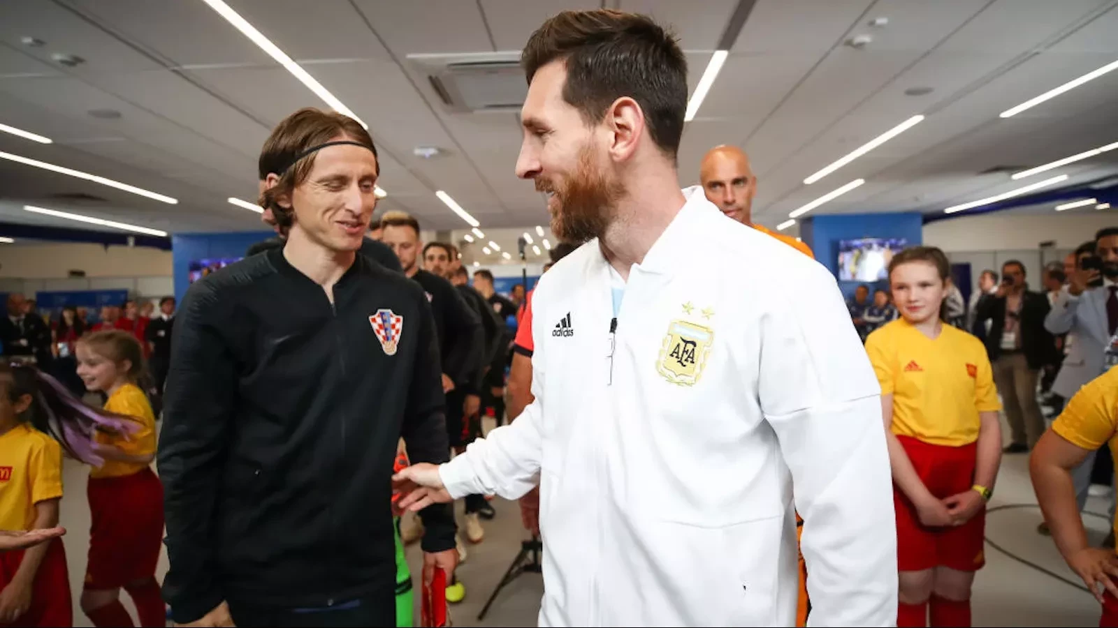 Luka Modric seeks to derail Lionel Messi's bid for World Cup glory ...