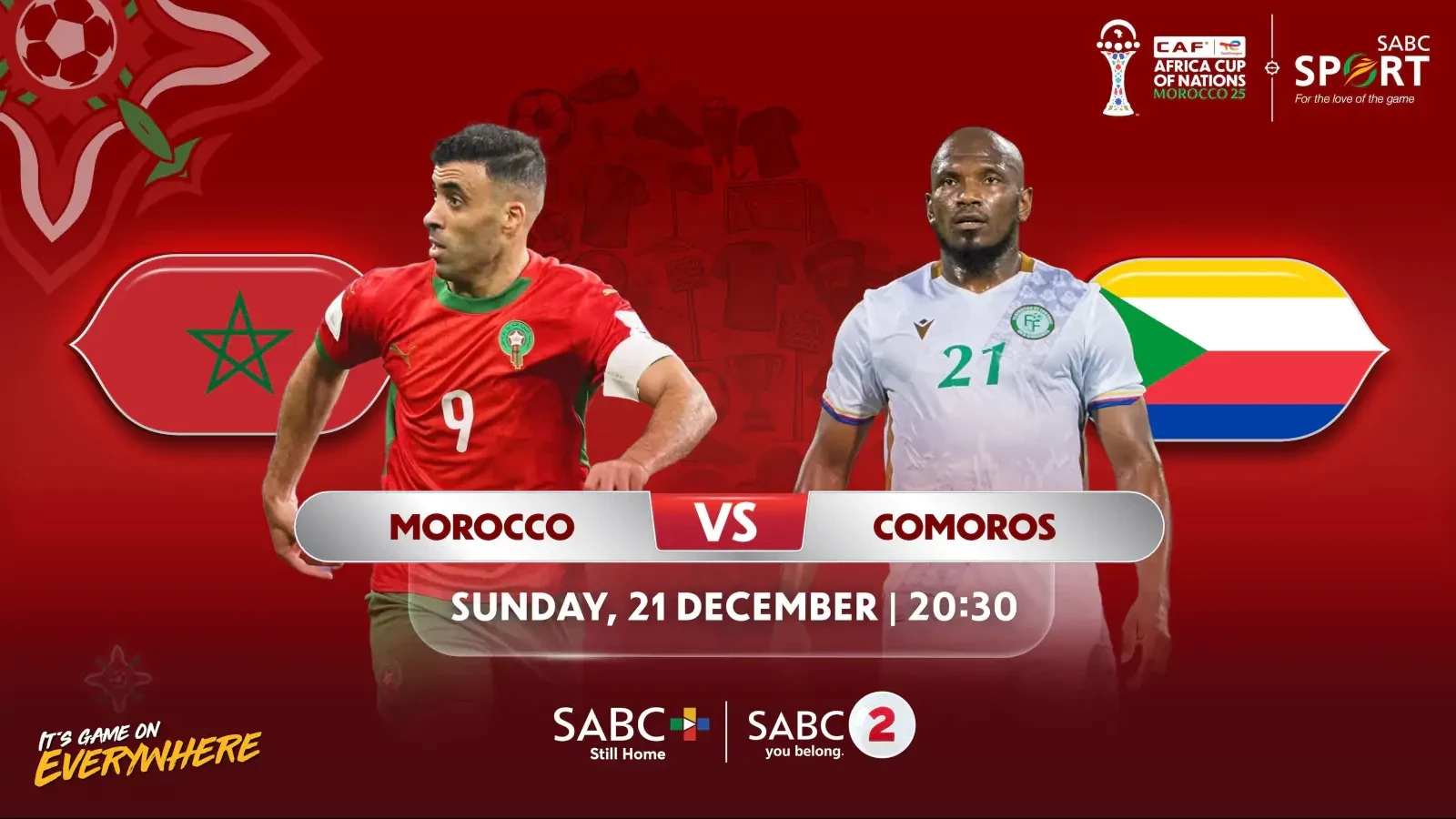 How can I watch Morocco battle Comoros in the opening match of AFCON ...