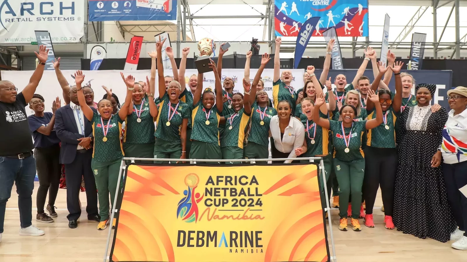 Netball South Africa celebrates Proteas Africa Cup success | SABC