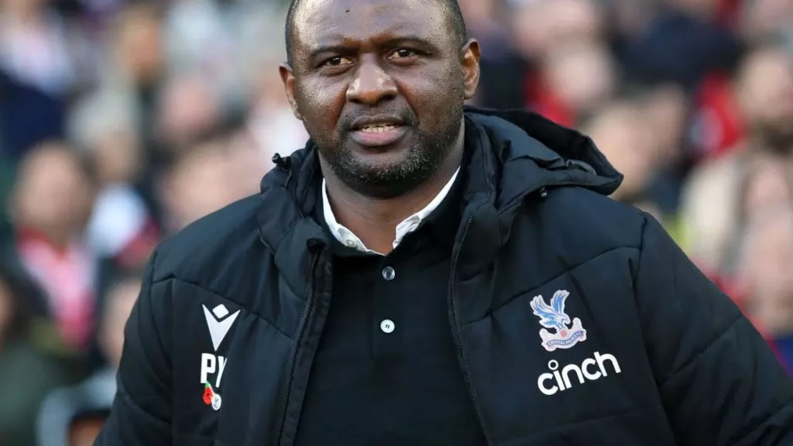 Patrick Vieira confident Palace fans understand process team is going ...